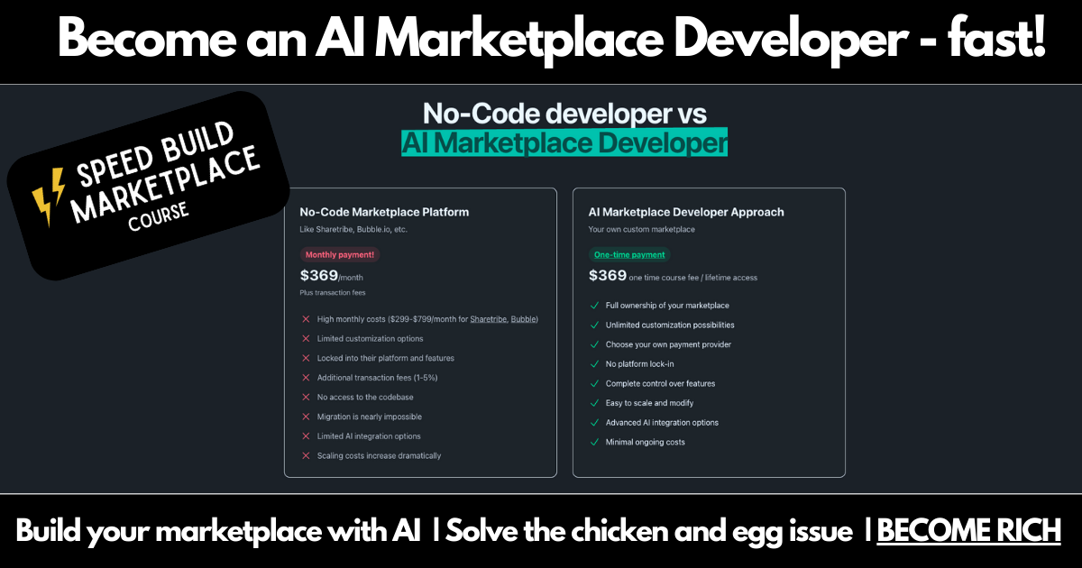Become an AI Marketplace Developer | Speed Build Marketplace | Speed ...